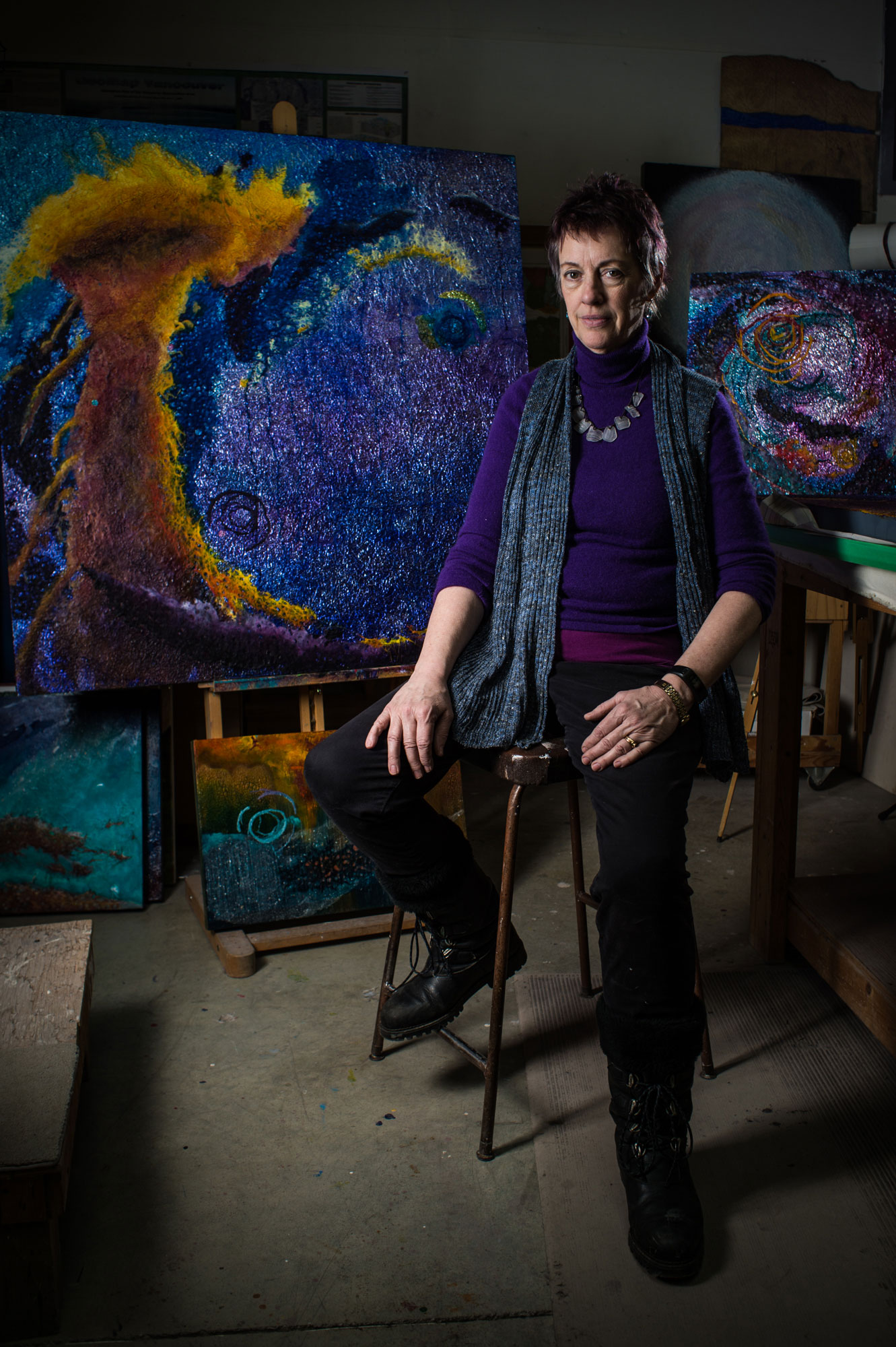 Louise Bunn — Artist In Residence, Canada - Studio H Canada ...